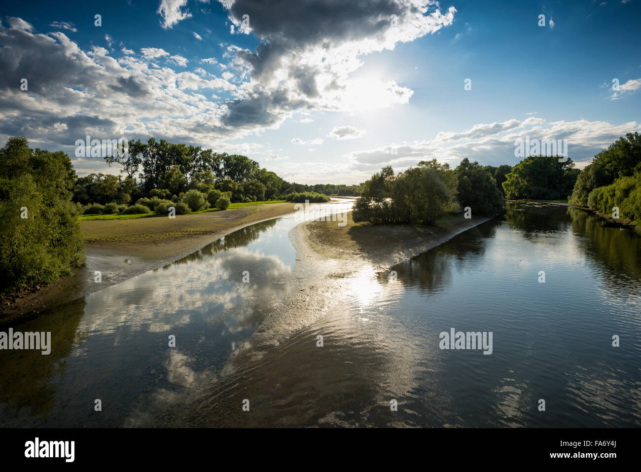 Sauermündung nature reserve, Réserve Naturelle du Delta de la Sauer ...