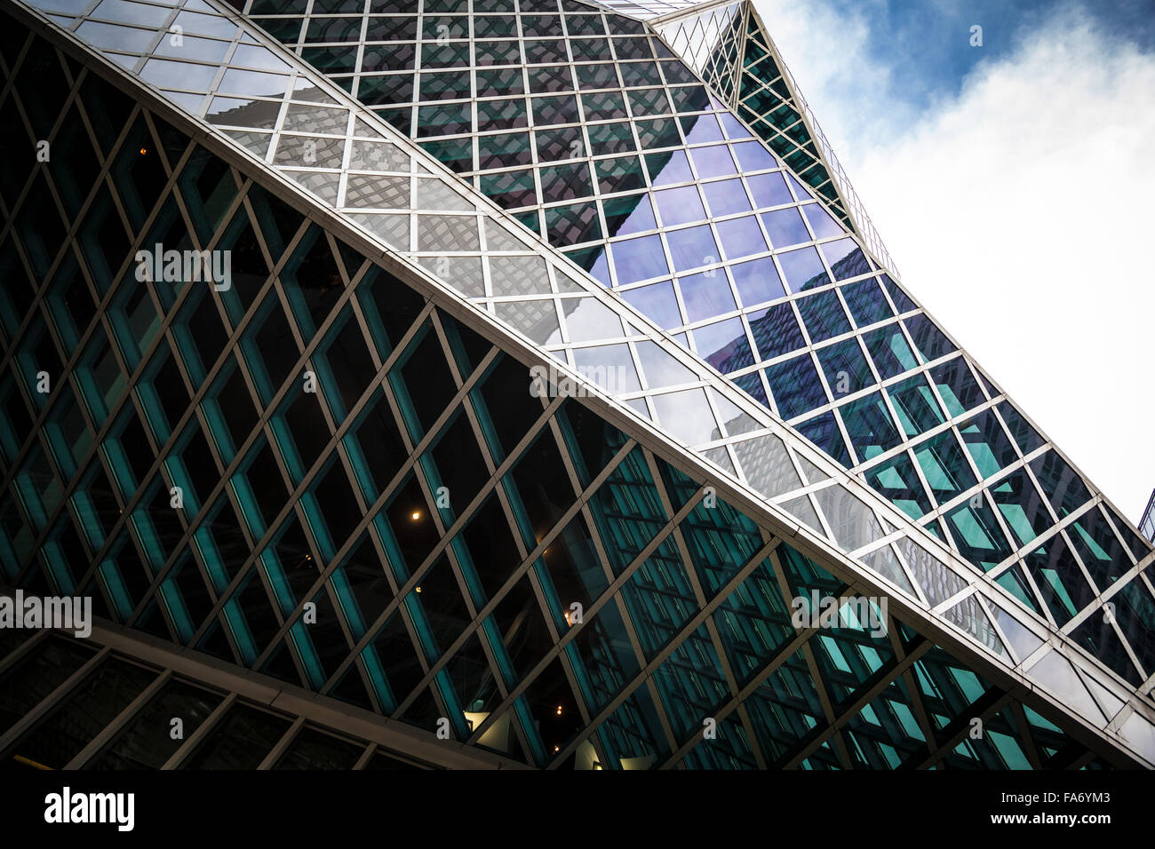 Public Library in Seattle. The Seattle Central Library opened in 2004 ...