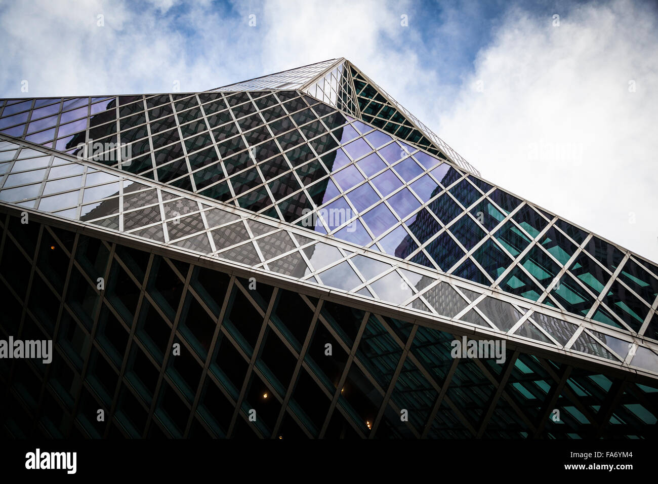 Public Library in Seattle. The Seattle Central Library opened in 2004 ...