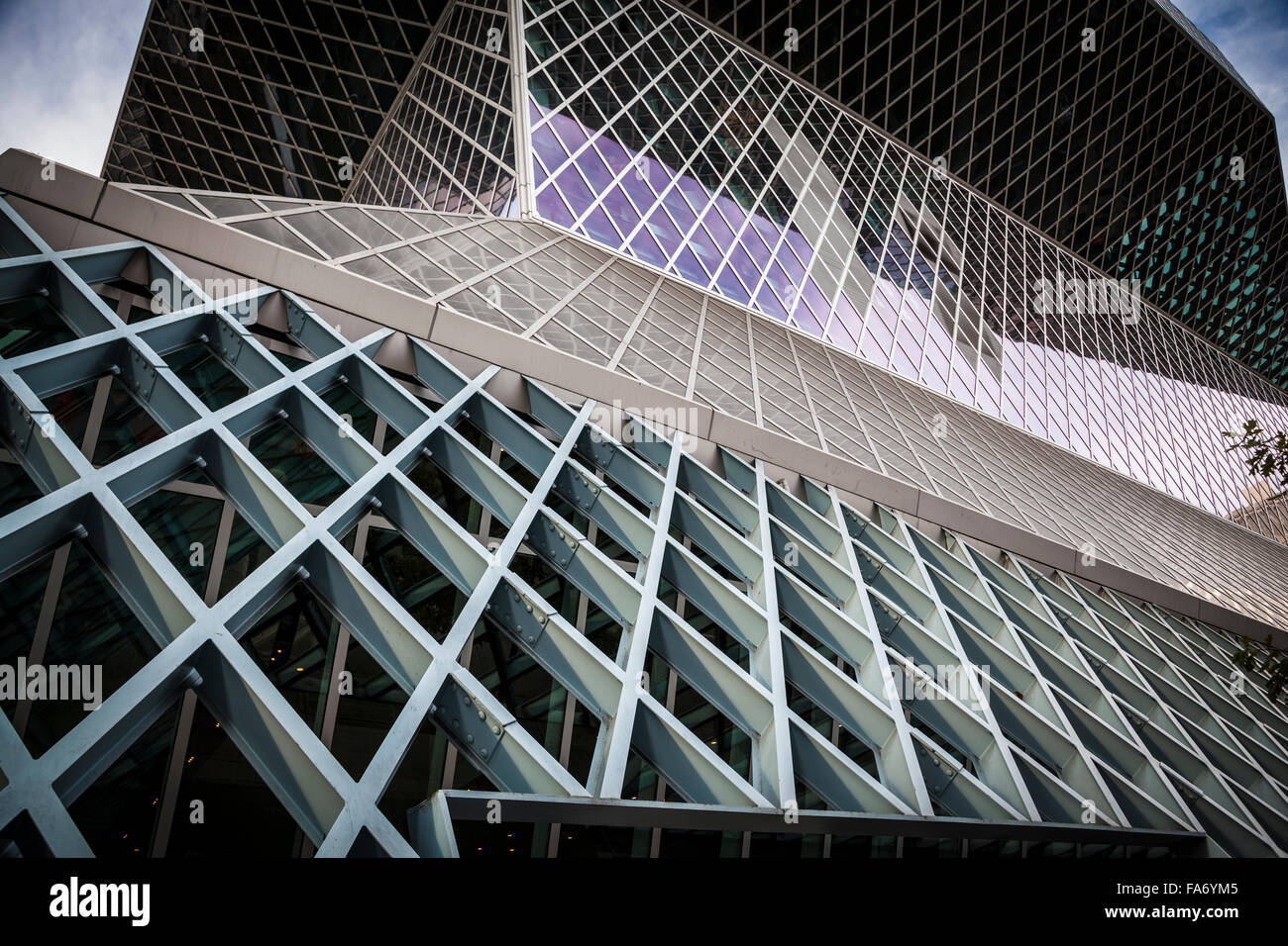 Public Library in Seattle. The Seattle Central Library opened in 2004 ...