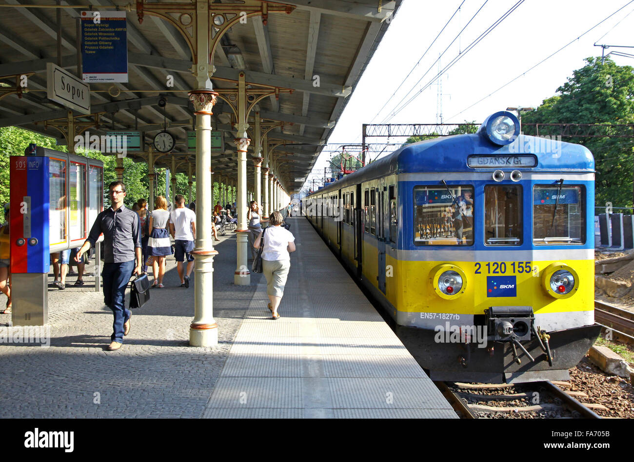 Polish Rail Station High Resolution Stock Photography and Images - Alamy