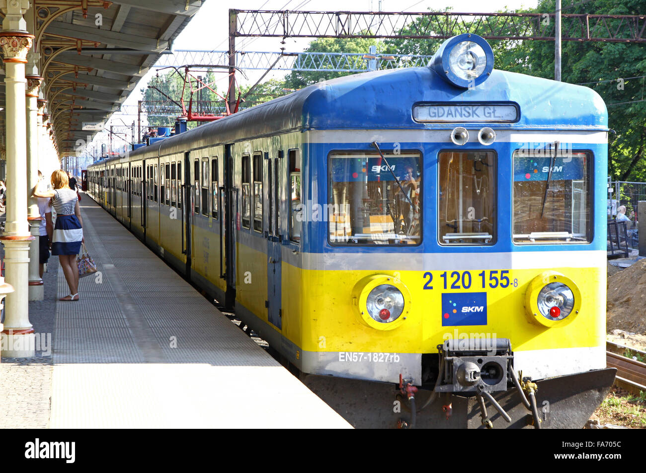 Polish train hi-res stock photography and images - Alamy