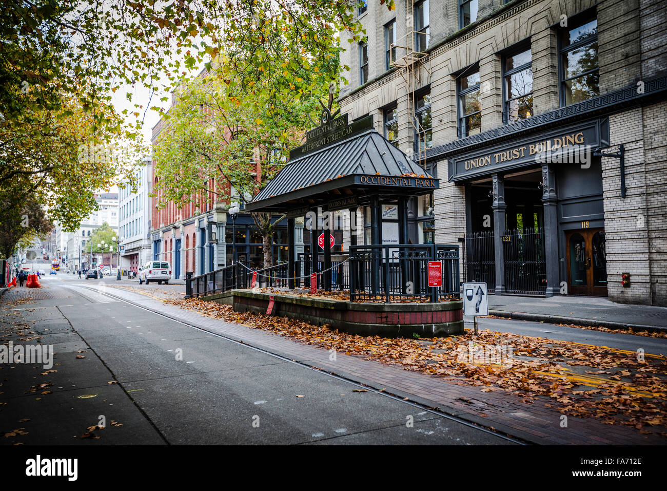 Occidental Park is in the heart of the historic Pioneer Square district ...
