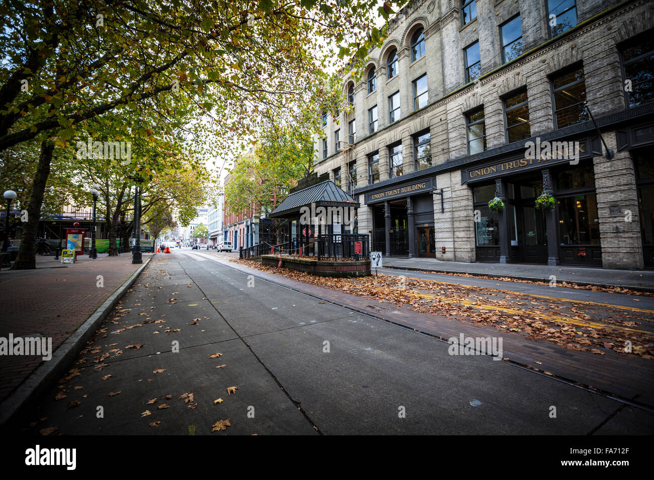 Pioneer square park occidental hi-res stock photography and images - Alamy