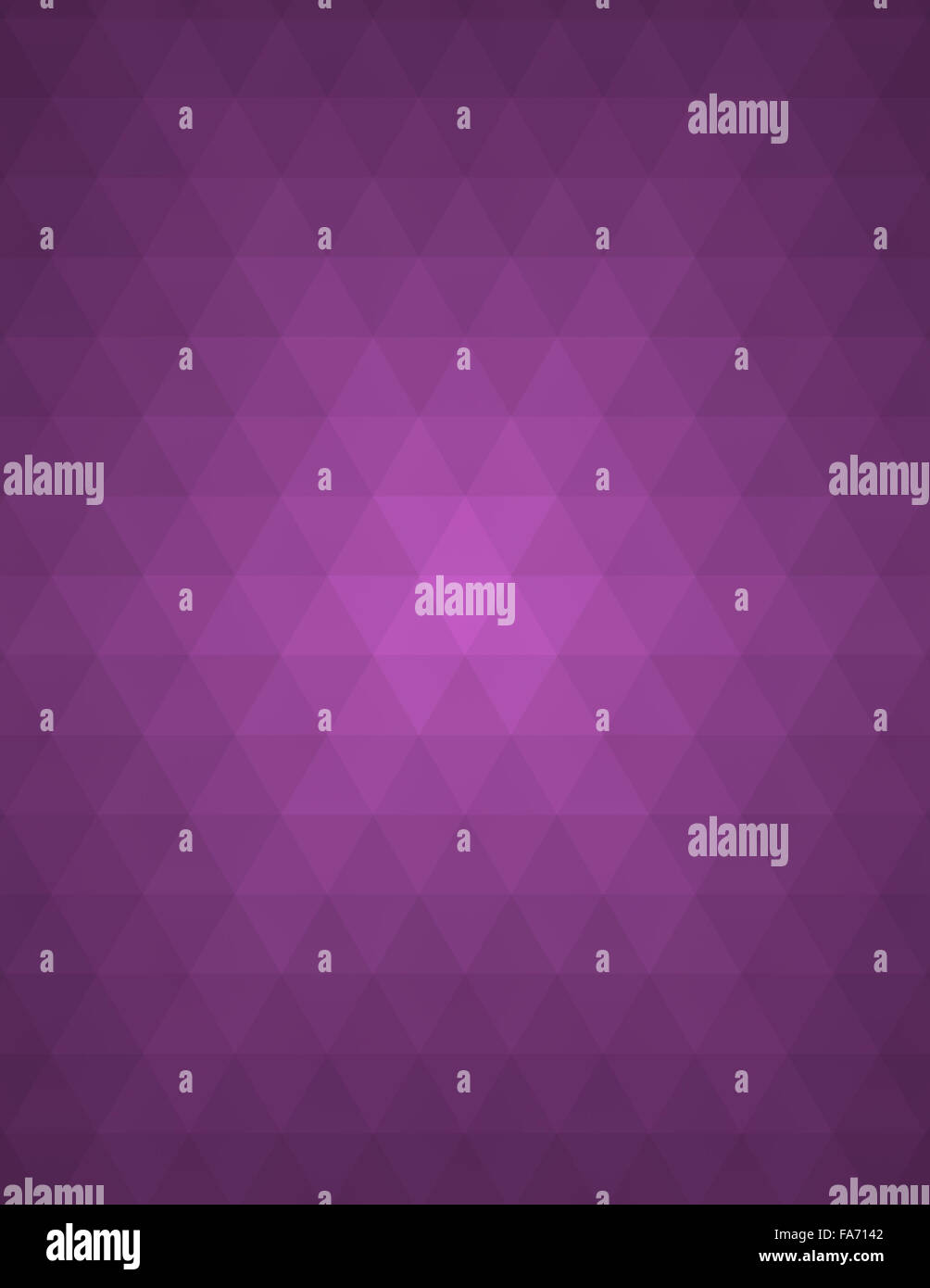 Violet abstract geometric background formed with triangles in rows ...
