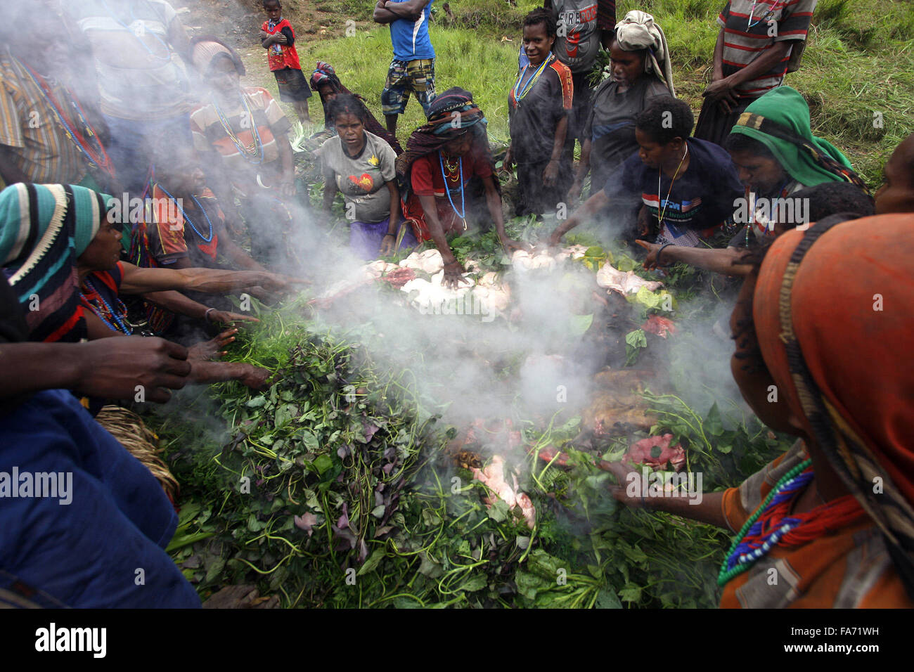 Nduga, Papua, Indonesia. 1st Dec, 2015. PAPUA, INDONESIA - DECEMBER 06 ...