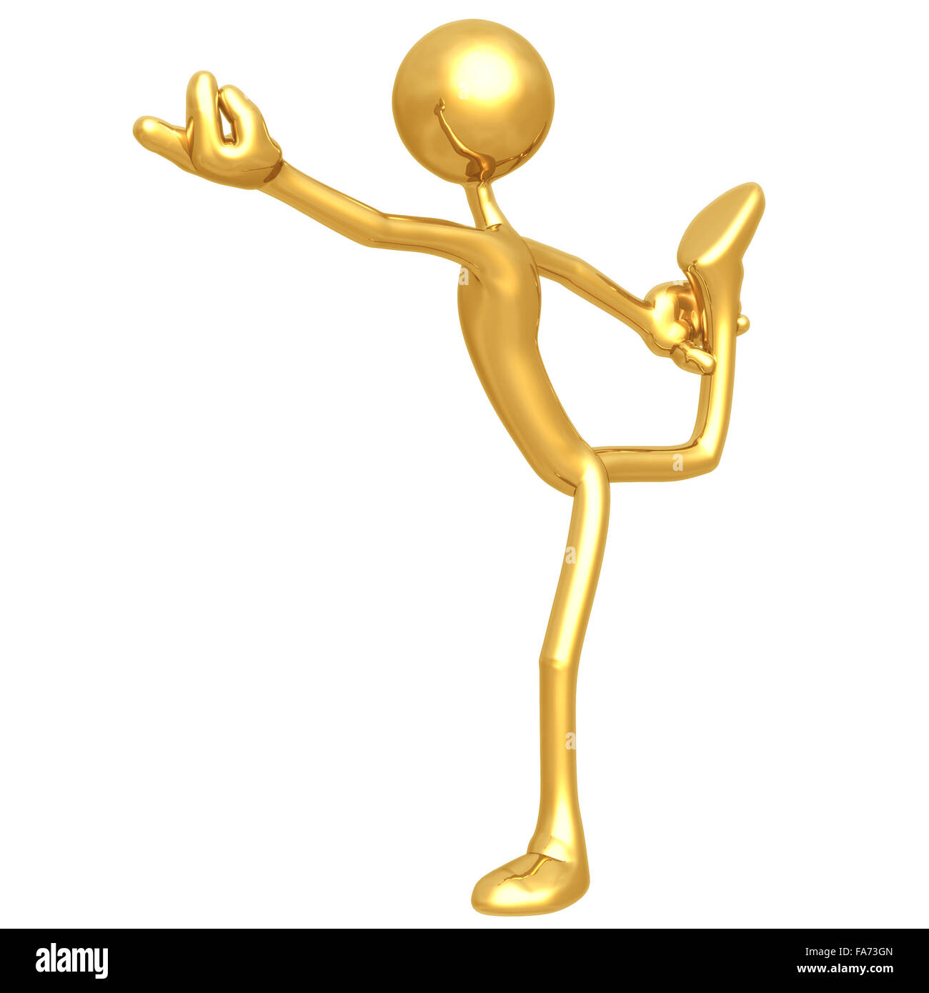 Yoga guy icon cartoon hi-res stock photography and images - Alamy