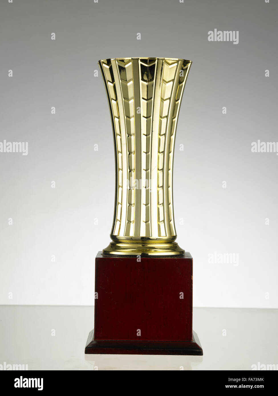 single object trophy on the table Stock Photo - Alamy