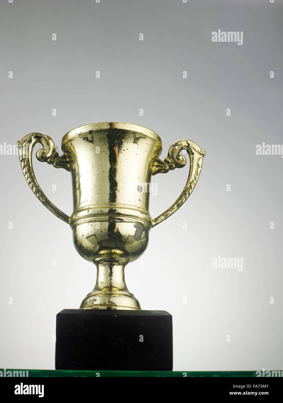 single object trophy on the table Stock Photo - Alamy