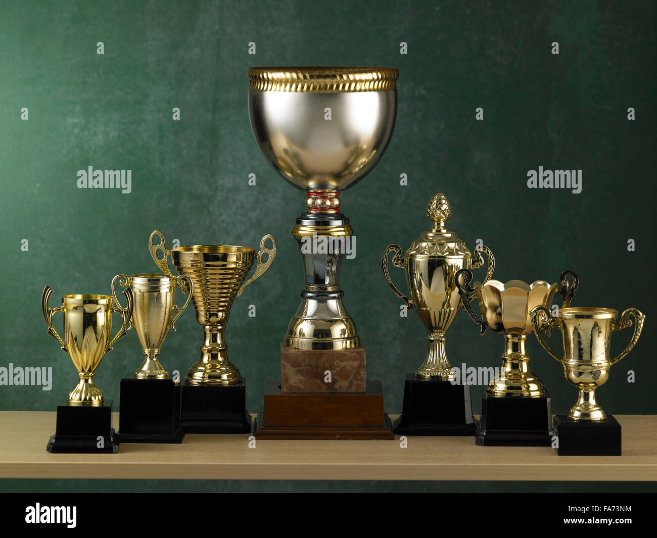 big trophy stand out from the others Stock Photo - Alamy