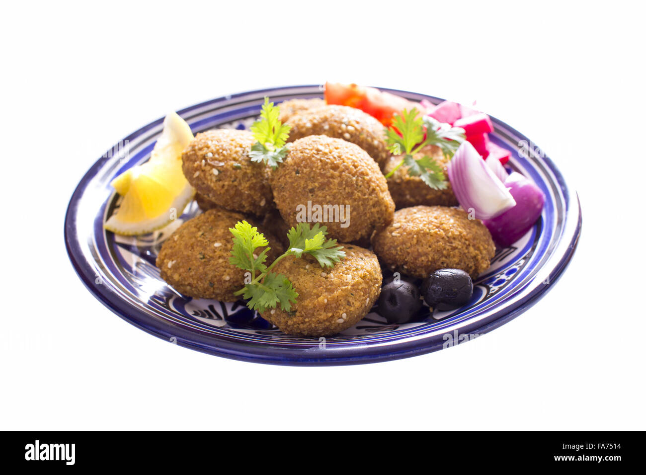 Falafel - traditional Middle Eastern food Stock Photo - Alamy