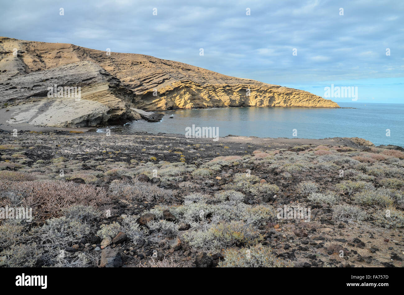 Volcanic Rock Basaltic Formation in Gran Canaria Stock Photo - Alamy