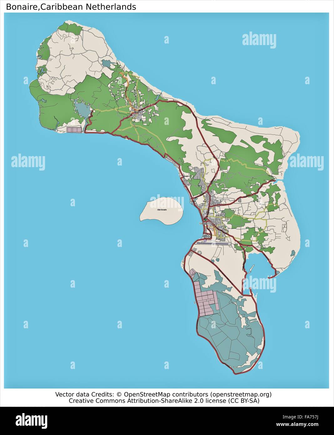 Bonaire Map High Resolution Stock Photography and Images - Alamy