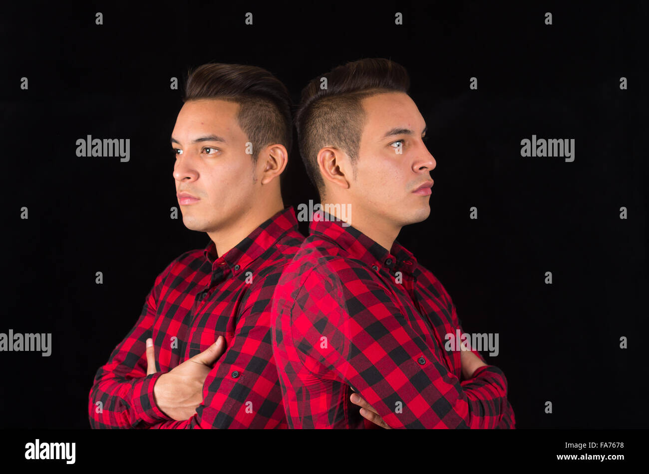 Red Black Squared Shirt High Resolution Stock Photography and Images ...
