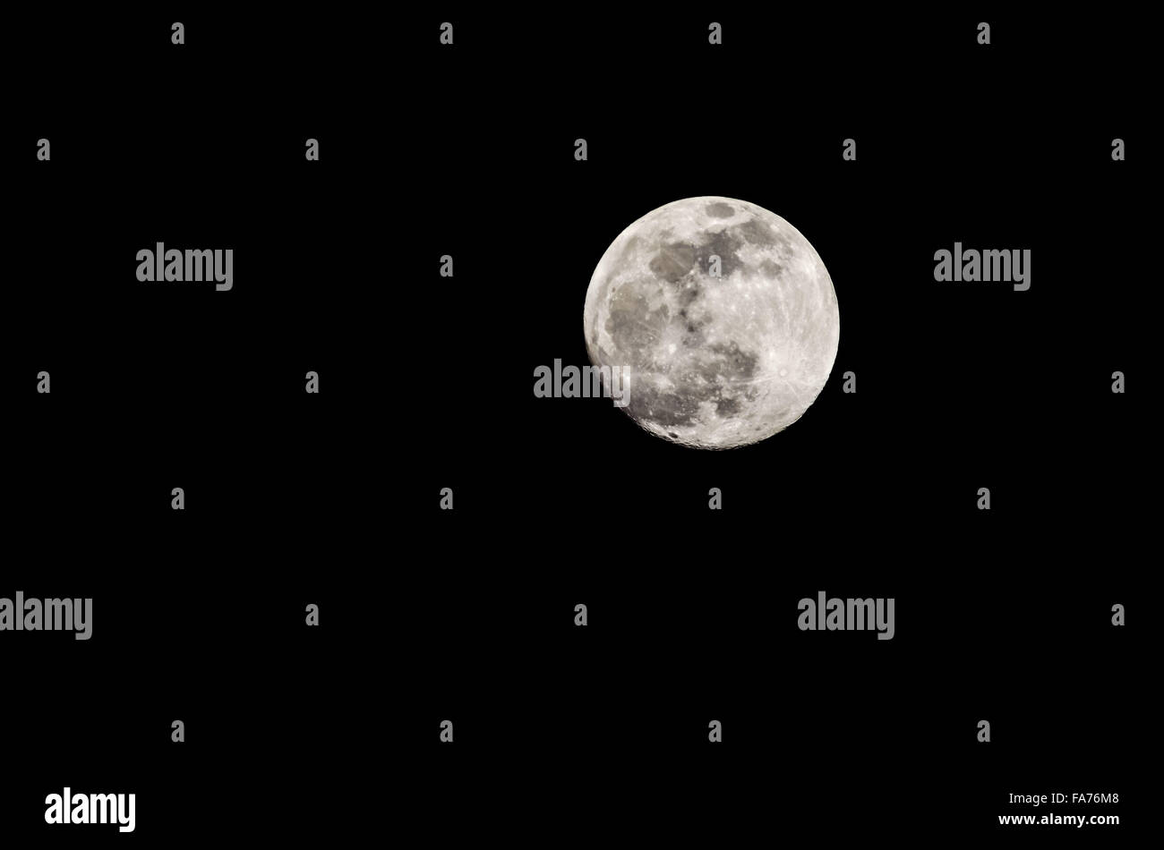 Full Moon 2014 Stock Photo - Alamy