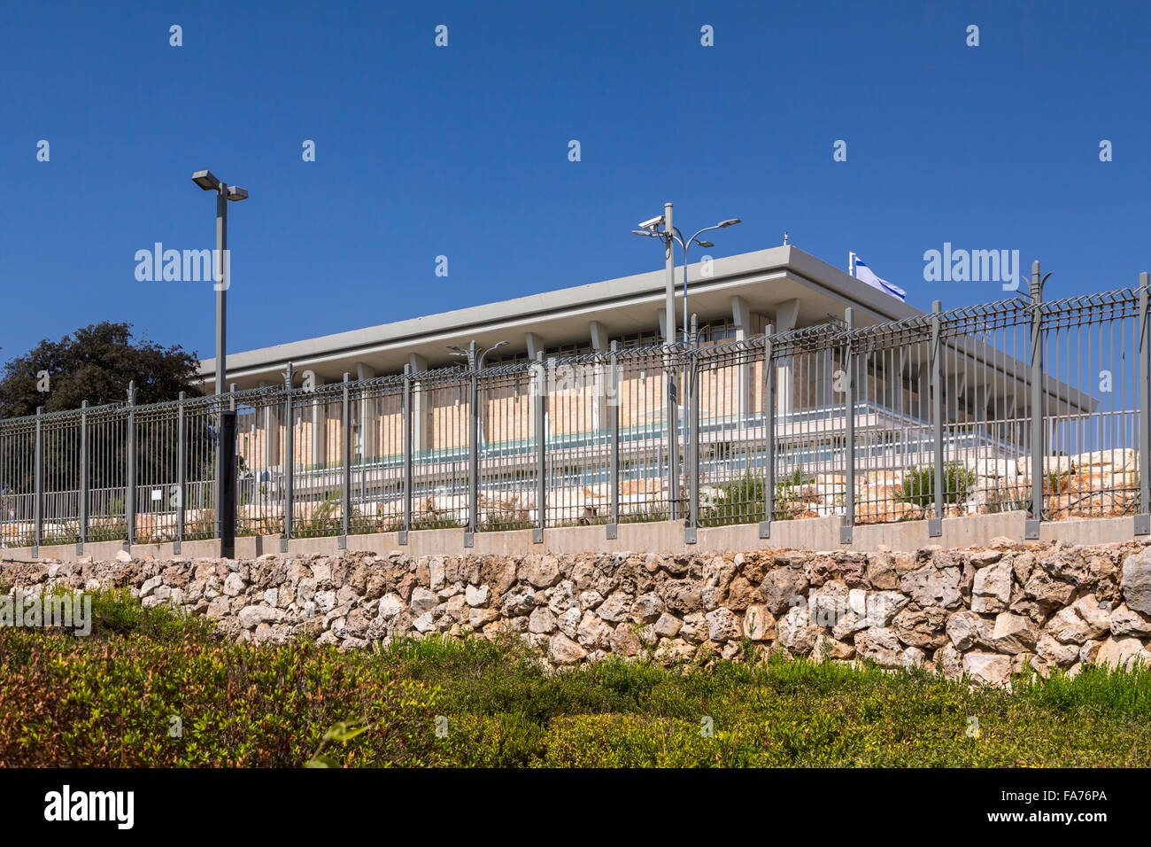 The Knesset building, seat of the Israeli government in West Jerusalem ...