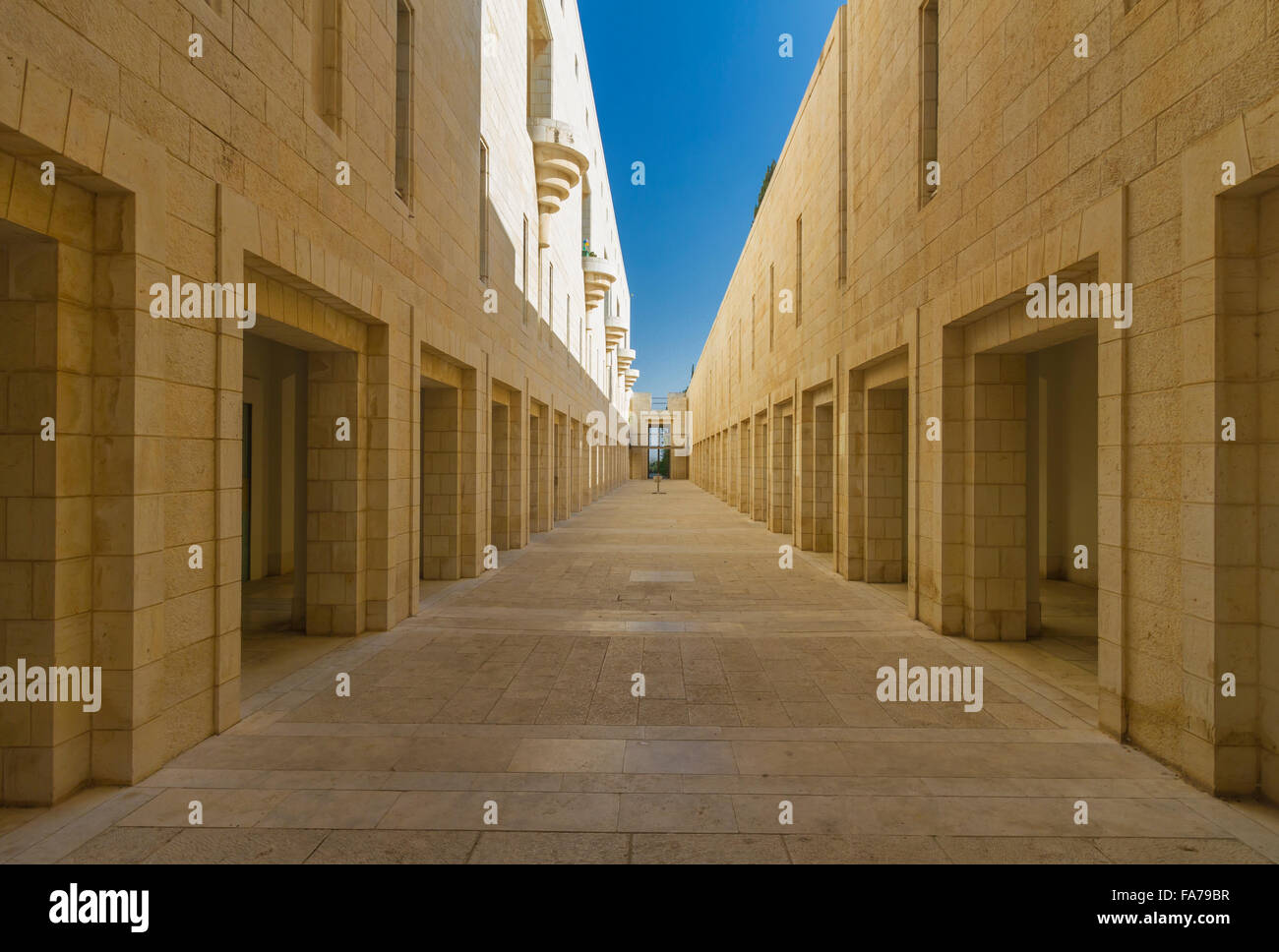 Hallways and architecture in the new Supreme court buildings in West ...