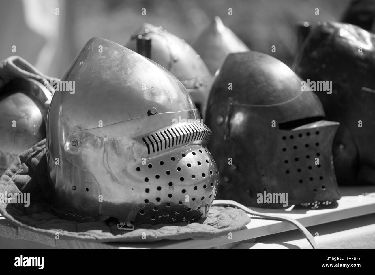 Medieval armor for fighting in the middle ages Stock Photo - Alamy