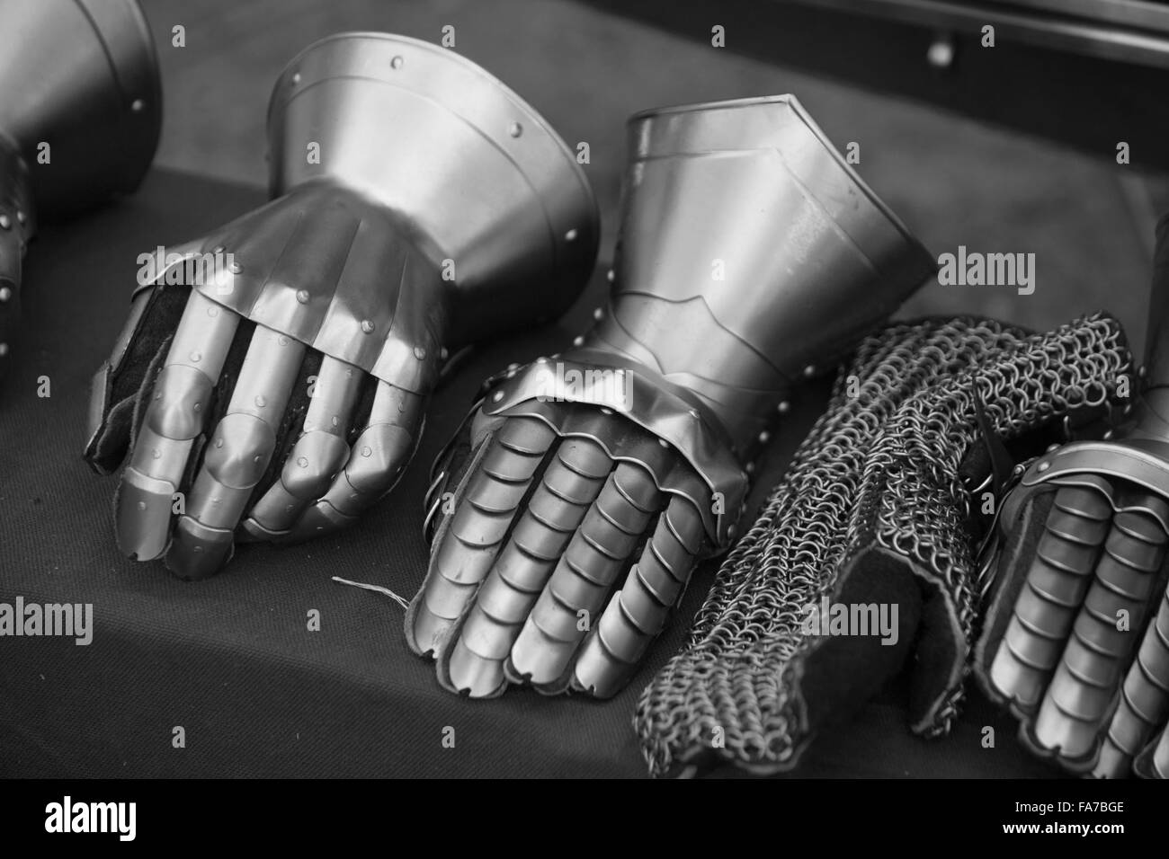 Medieval armor for fighting in the middle ages Stock Photo - Alamy