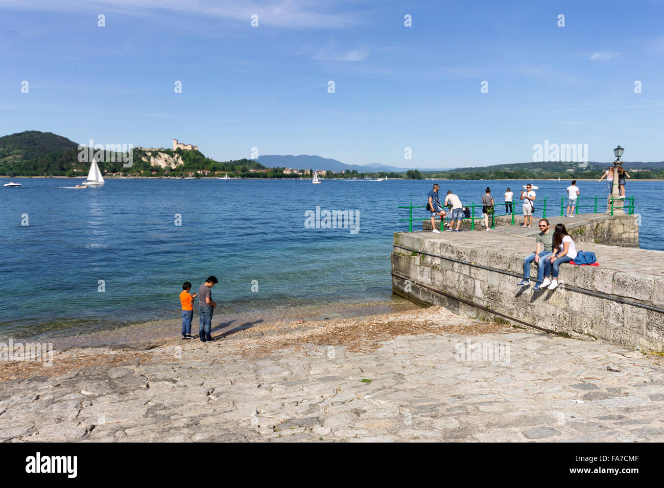 Arona italy hi-res stock photography and images - Alamy