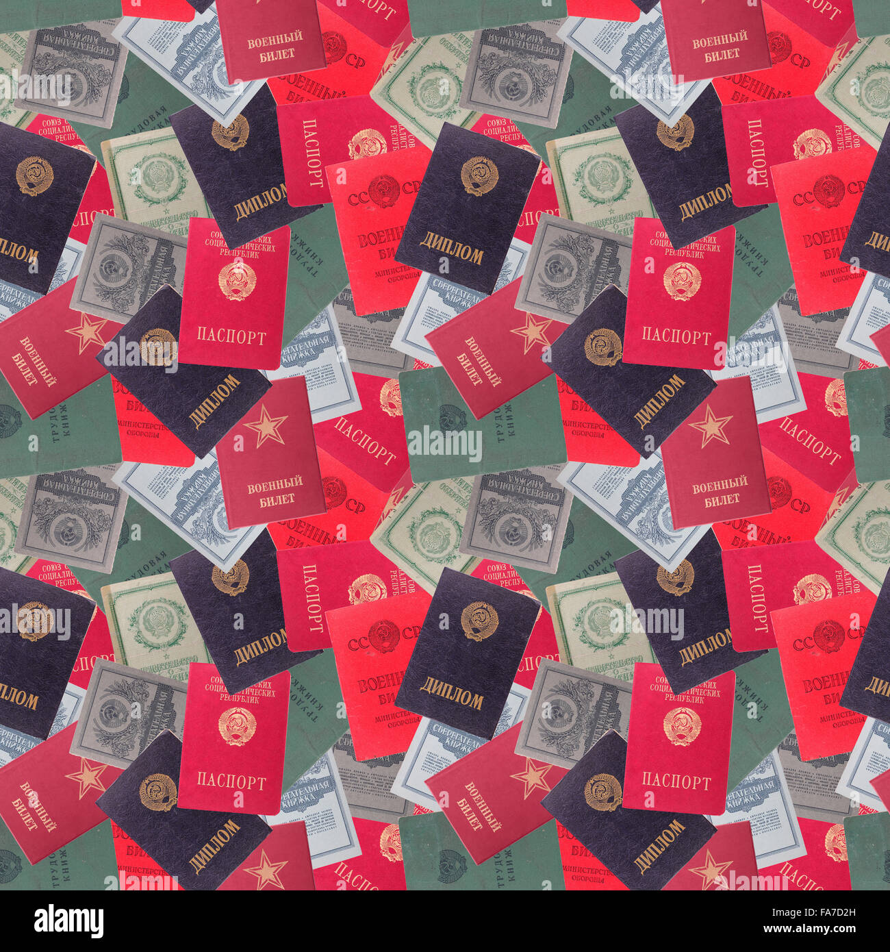 Soviet wallpaper hi-res stock photography and images - Alamy