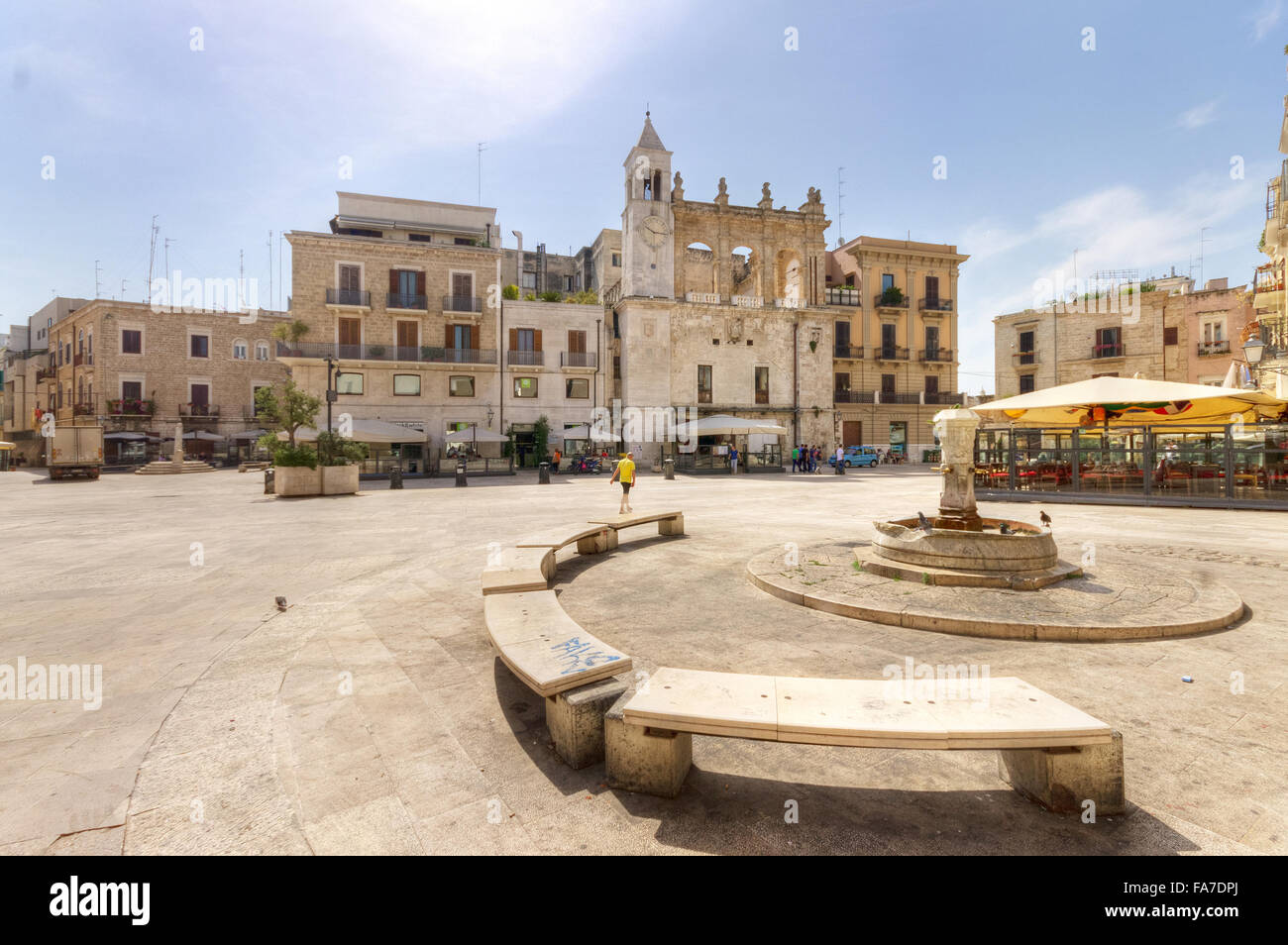 Italy, Apulia, Bari, Piazza Mercantile Stock Photo - Alamy