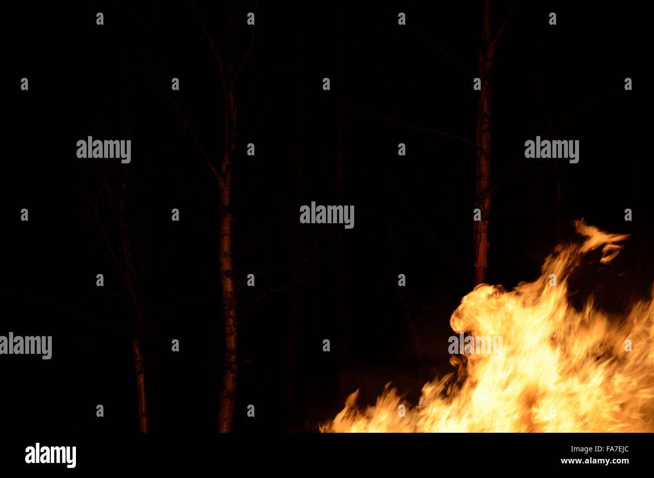 Pile of ash embers wood hi-res stock photography and images - Alamy