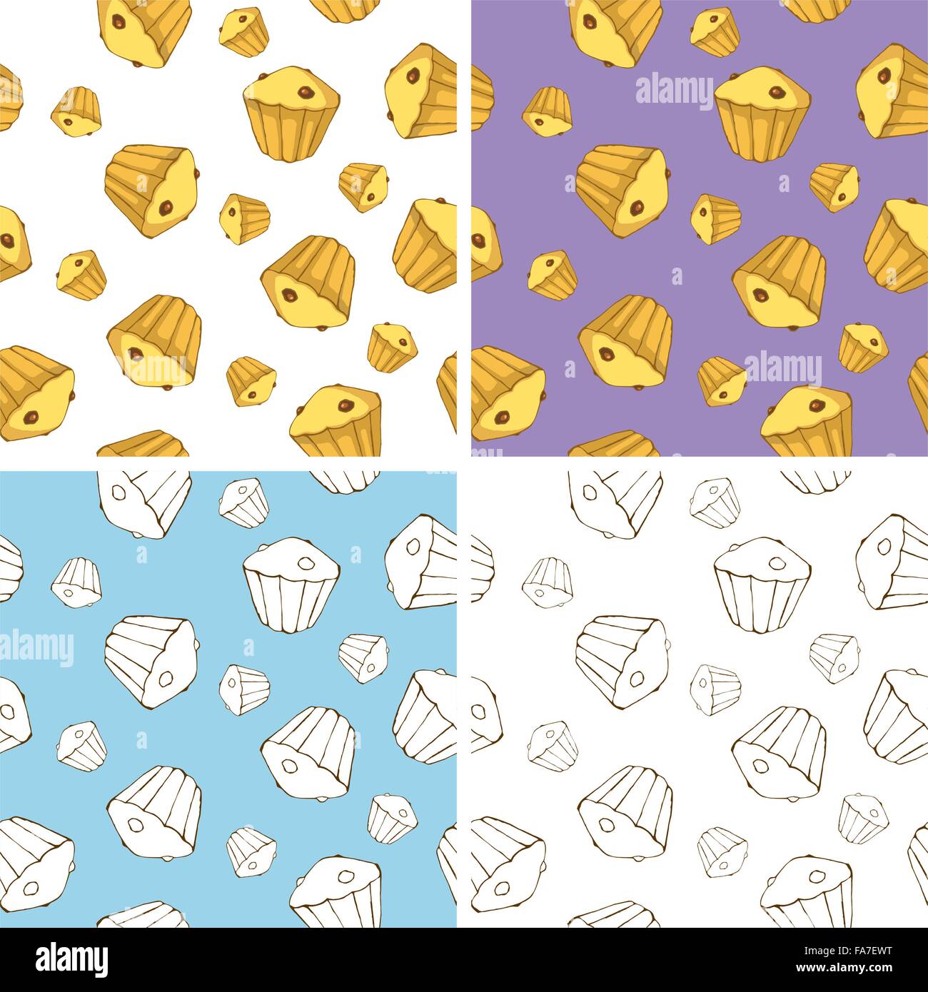 Cake seamless texture Stock Vector Image & Art - Alamy