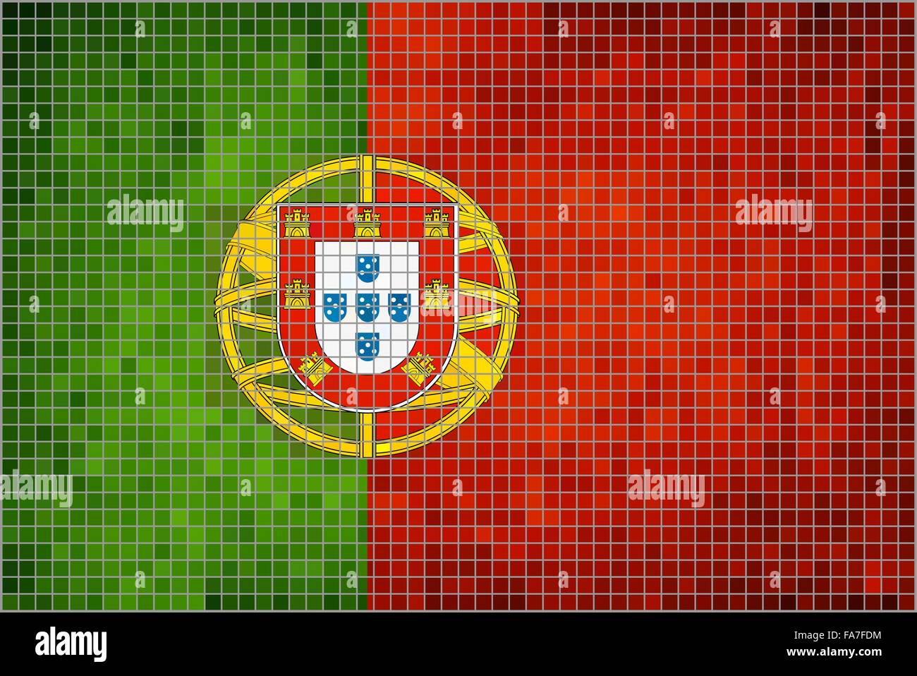 Flag of Portugal Stock Vector Image & Art - Alamy