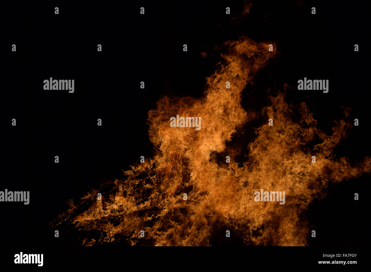 Blue fire flames light hot blazing hi-res stock photography and images ...