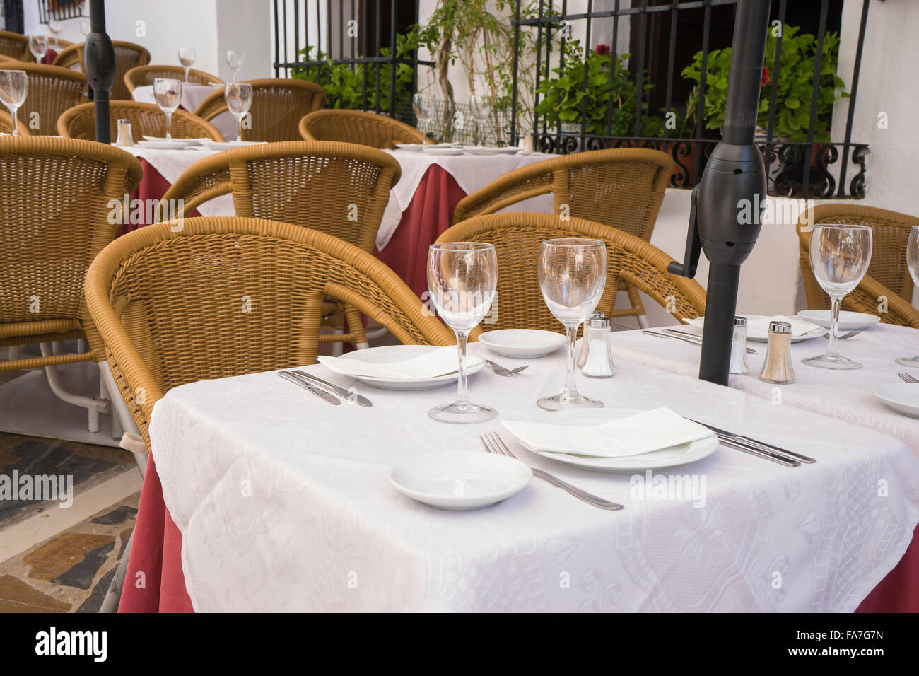 Marbella beach spain drinks hi-res stock photography and images - Alamy