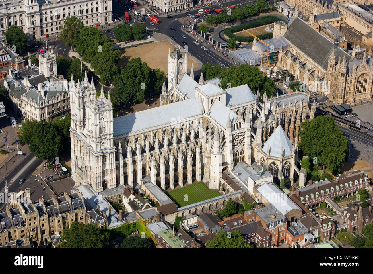 WESTMINSTER ABBEY, London. Aerial view Stock Photo - Alamy WESTMINSTER ABBEY, London. Aerial view Stock Photo - Alamy