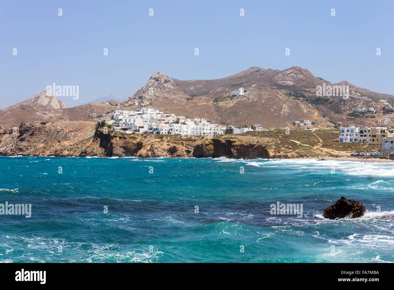 Cyclades islands villages hi-res stock photography and images - Alamy