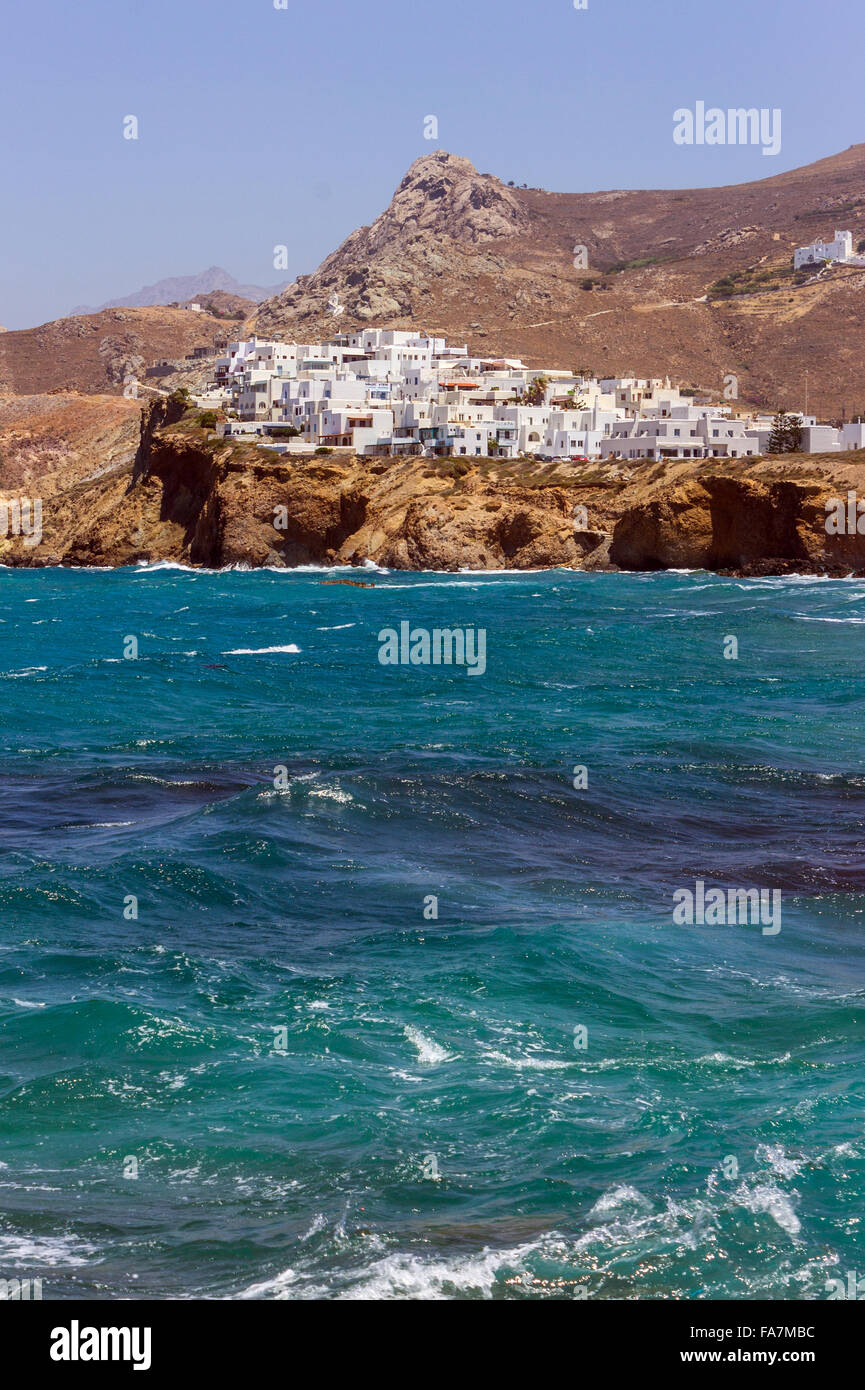 Cyclades islands villages hi-res stock photography and images - Alamy