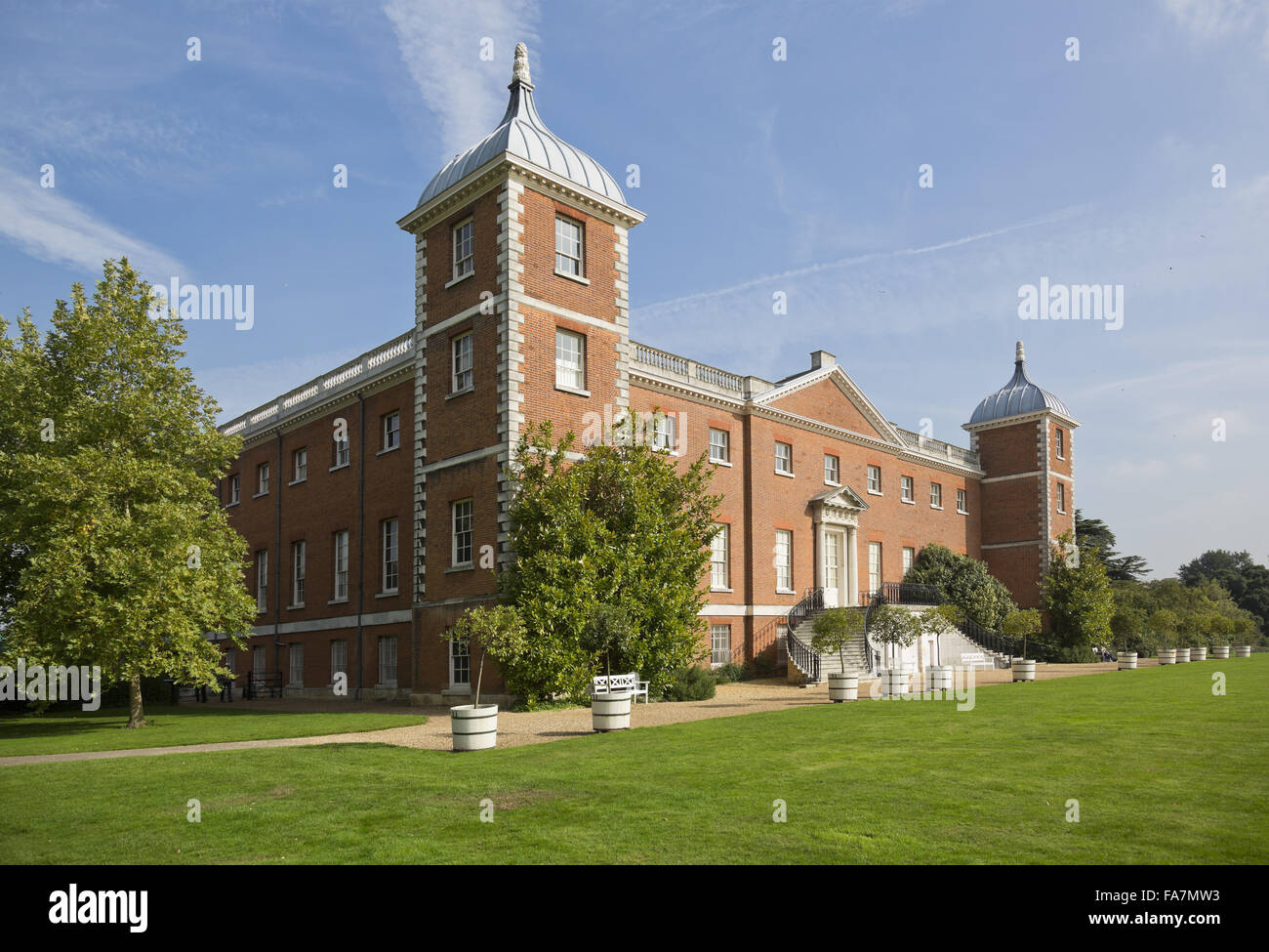View of the West Front of Osterley House, Middlesex. The house was ...