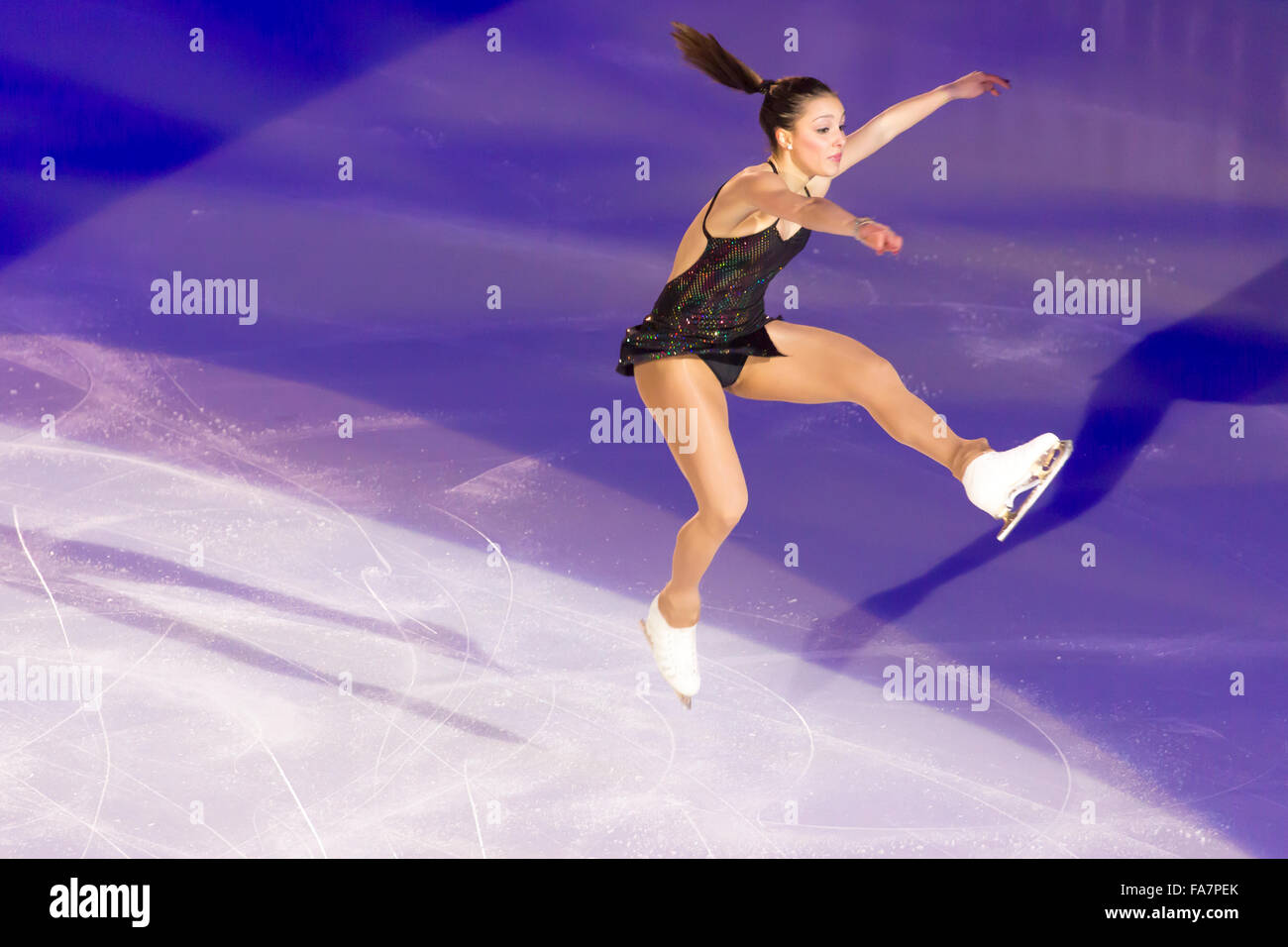 Giada Russo figure skating Italian champion Stock Photo - Alamy