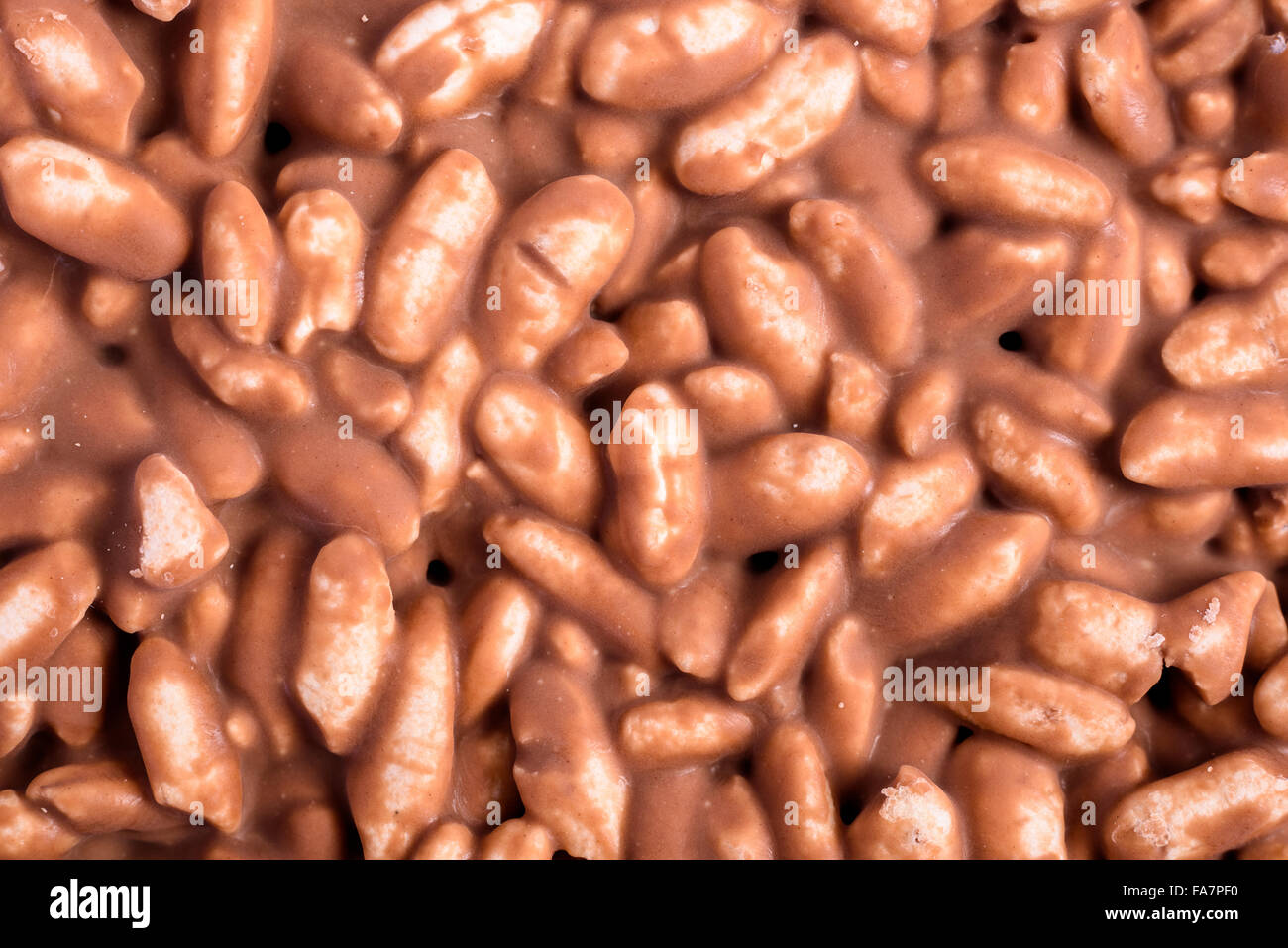 Milk Chocolate With Expanded Rice Stock Photo - Alamy