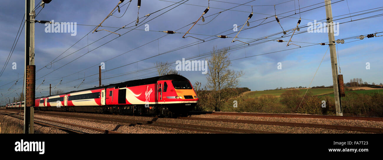 43309 Virgin Trains operating company, 43 class High Speed Diesel Train ...