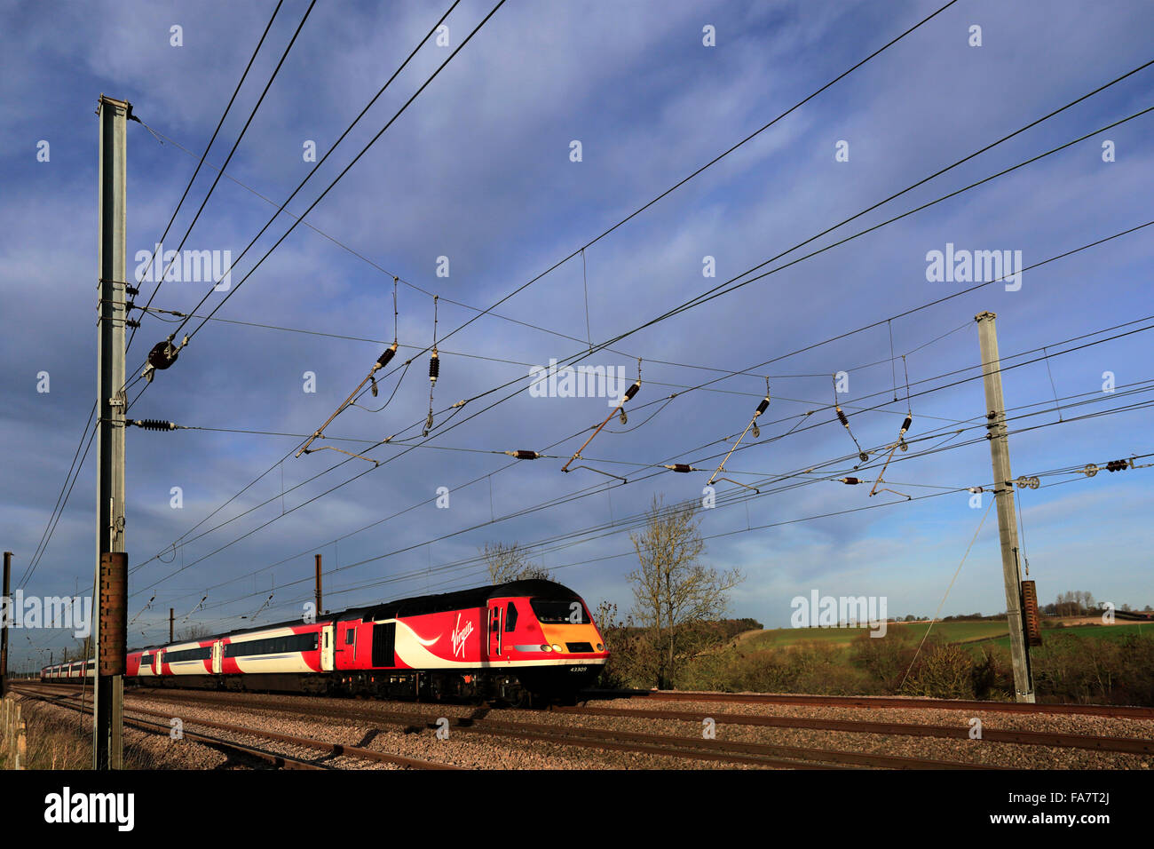 43309 Virgin Trains operating company, 43 class High Speed Diesel Train ...