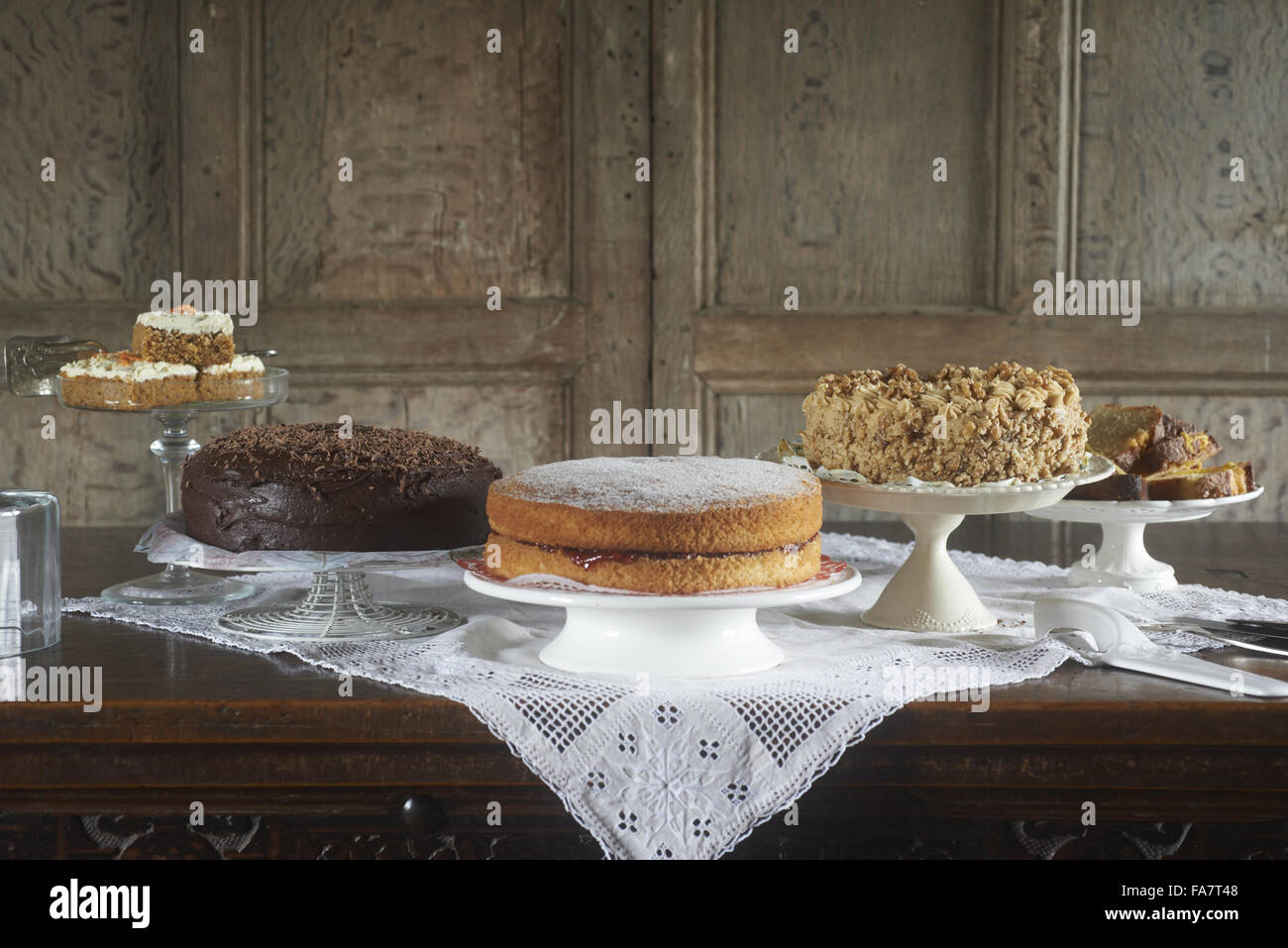 A lovely display of the nation's favourite cakes, made by Clive ...