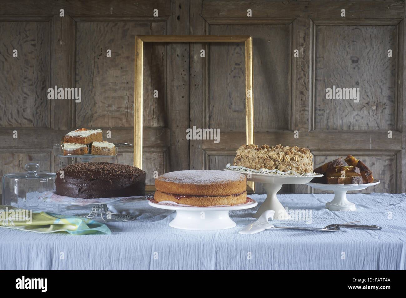 A lovely display of the nation's favourite cakes, made by Clive ...