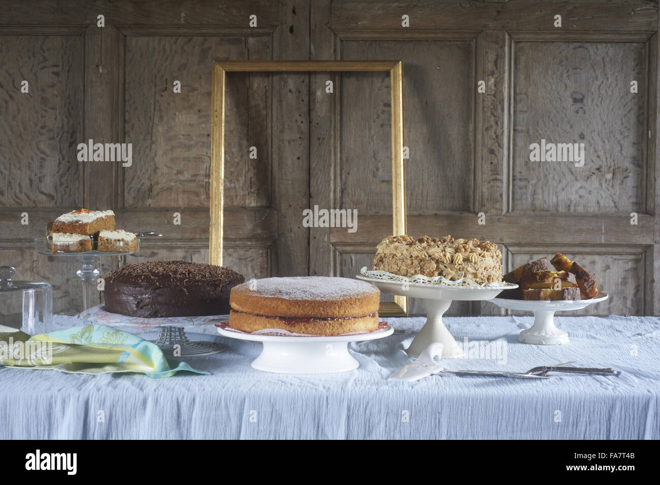 A lovely display of the nation's favourite cakes, made by Clive ...