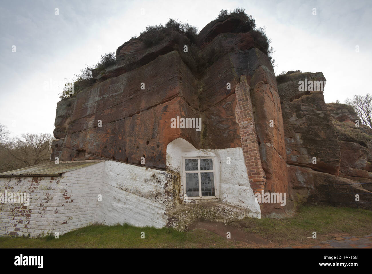 Kinver Edge and the Rock Houses, Staffordshire. The Holy Austin Rock ...