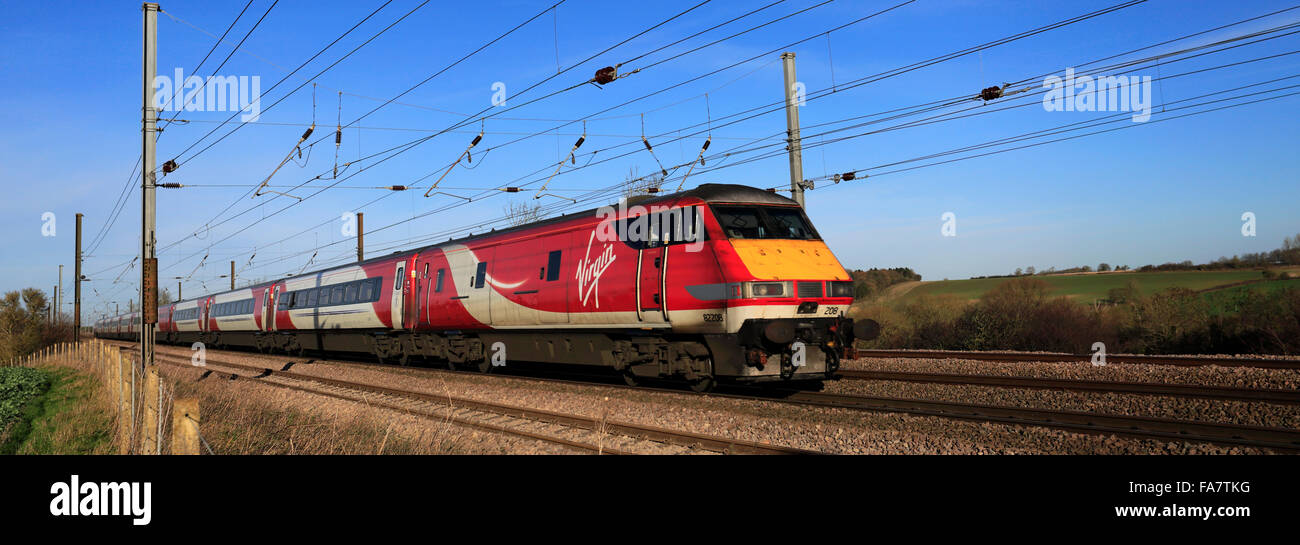 Virgin train railway journey rail hi-res stock photography and images ...