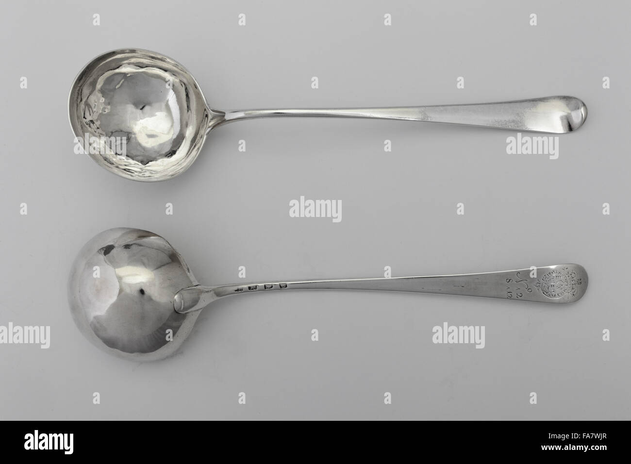 Silver ladles hi-res stock photography and images - Alamy