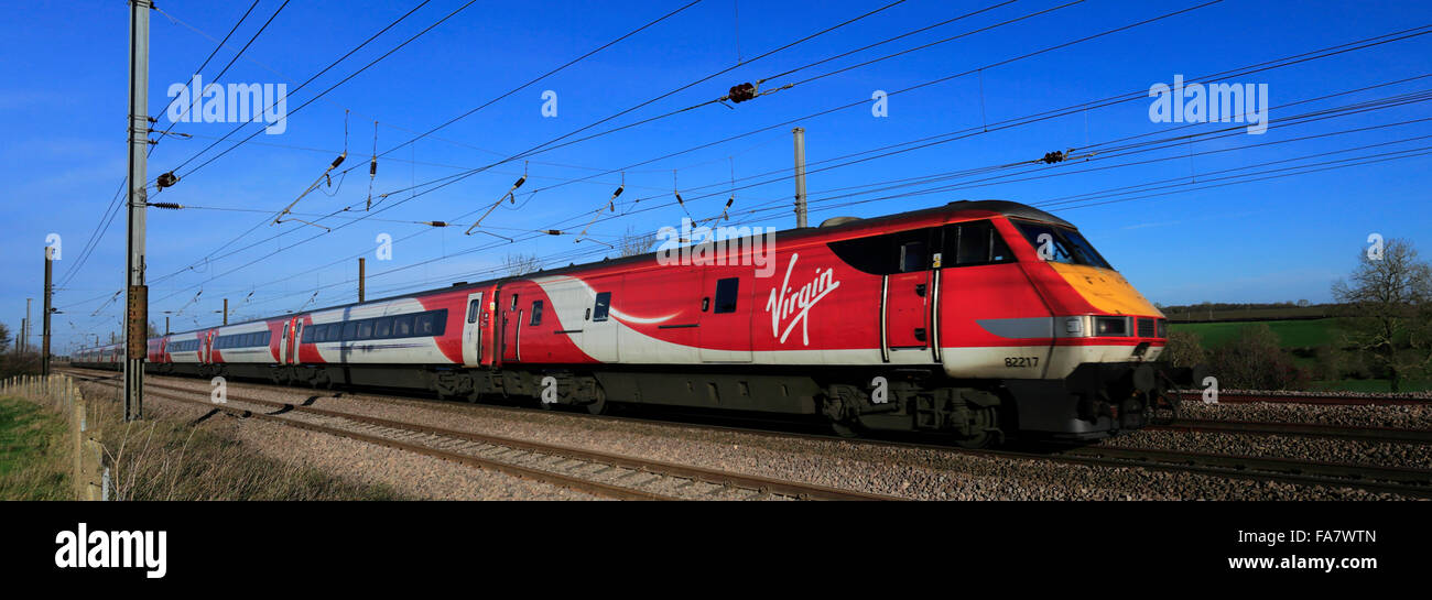 82217 Virgin Trains, High Speed Electric Train, East Coast Main Line ...