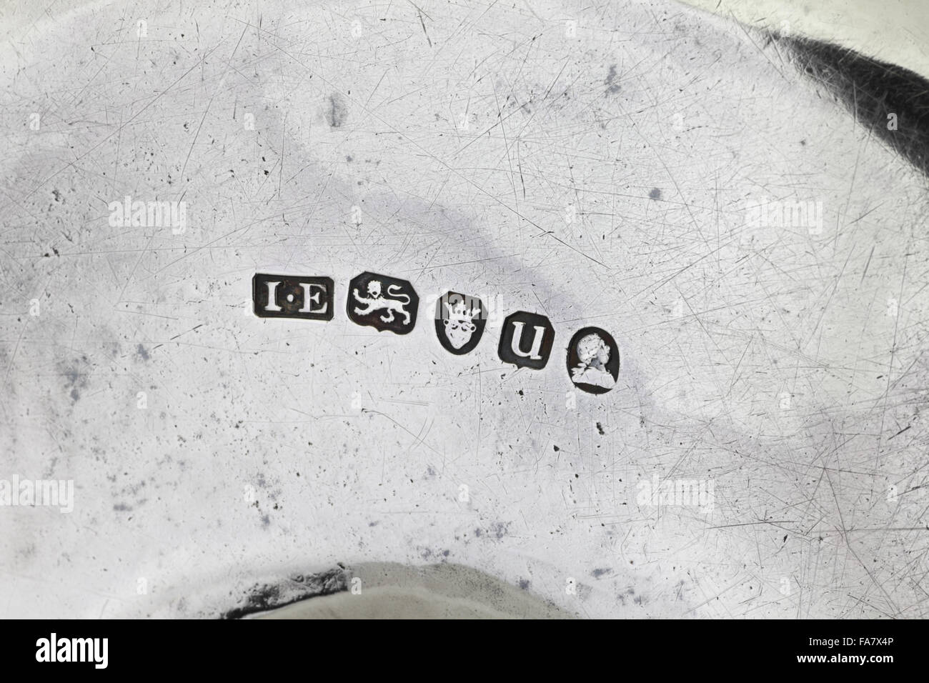 Silver hallmarks hi-res stock photography and images - Alamy