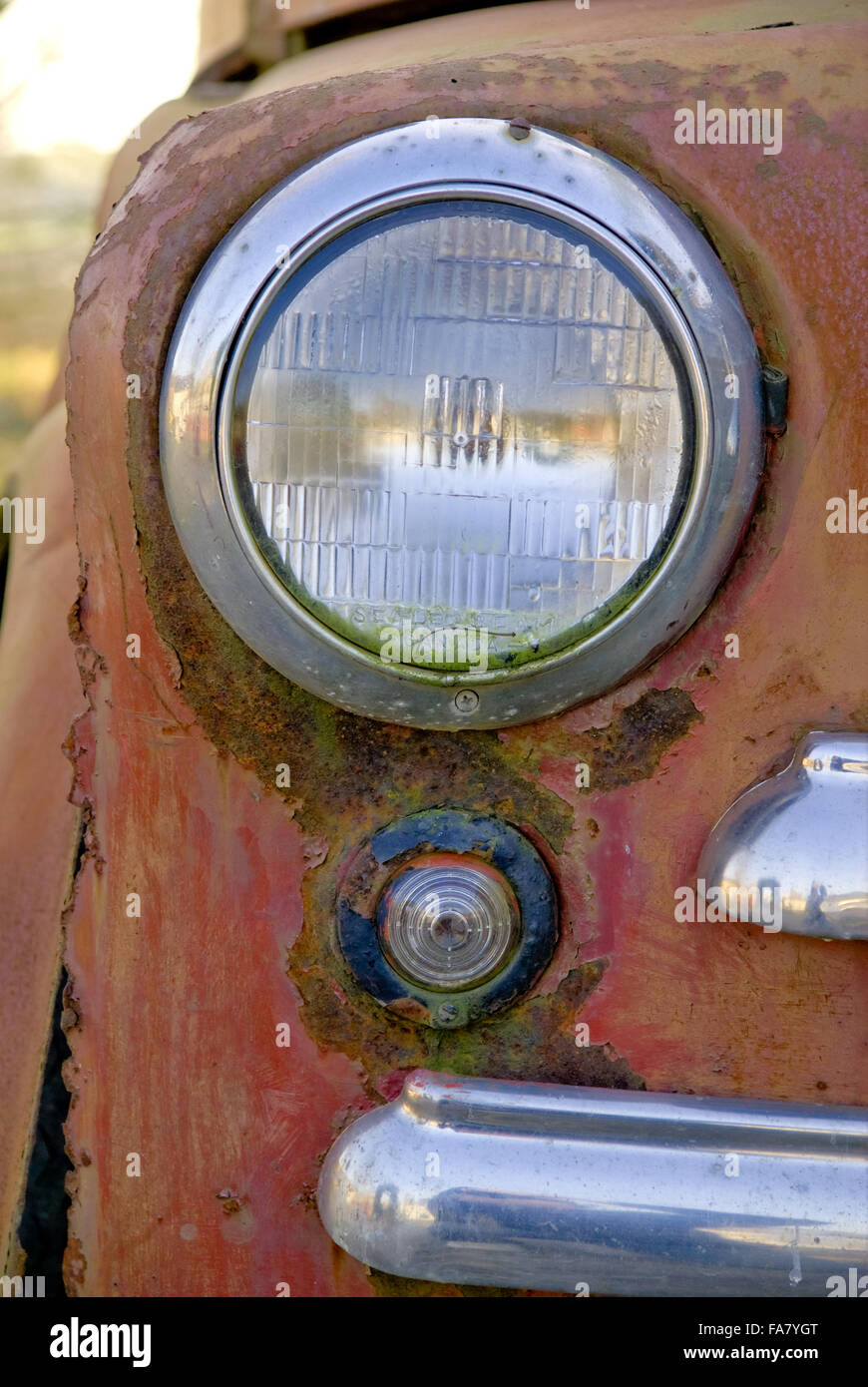Old car, a bit rusty Stock Photo - Alamy