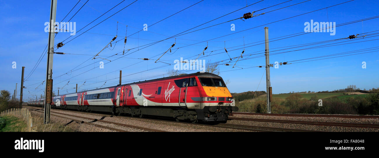 82217 Virgin Trains, High Speed Electric Train, East Coast Main Line ...