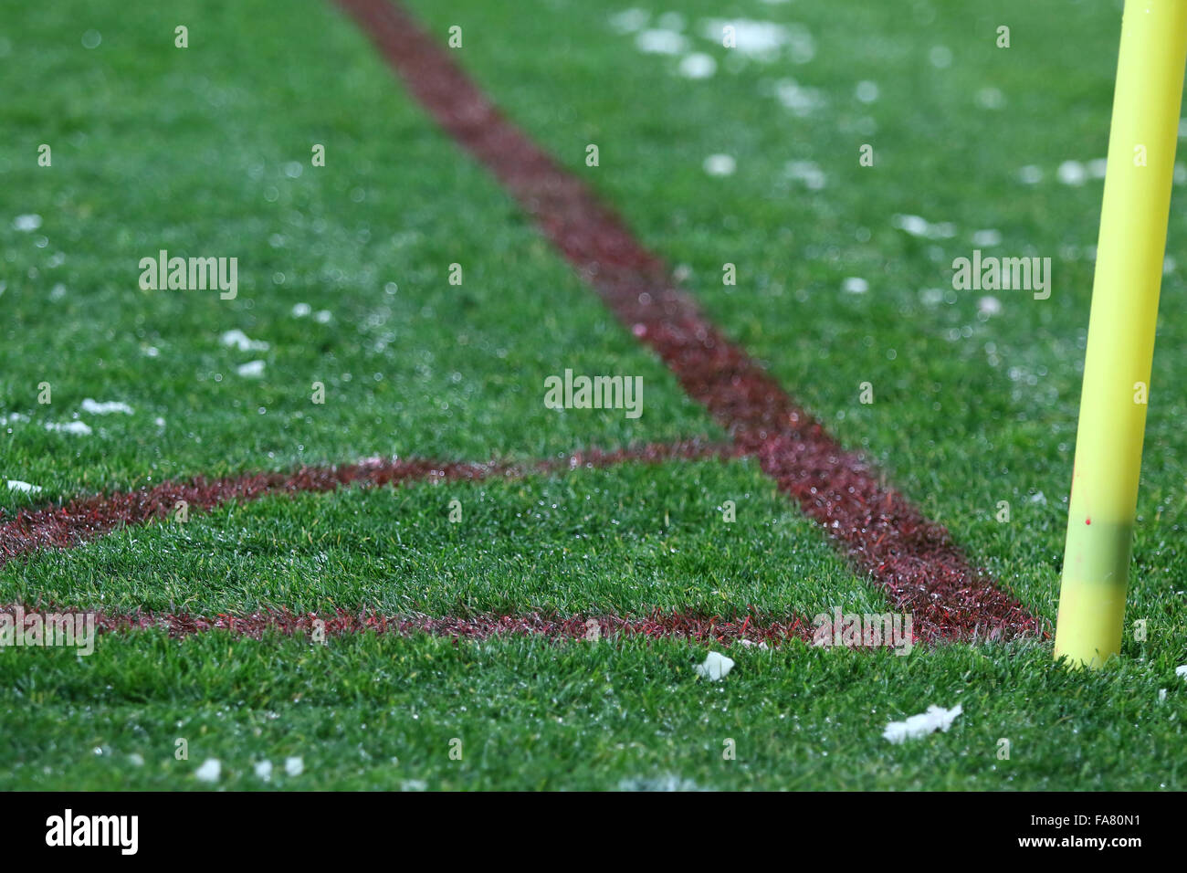 Soccer field view hi-res stock photography and images - Alamy